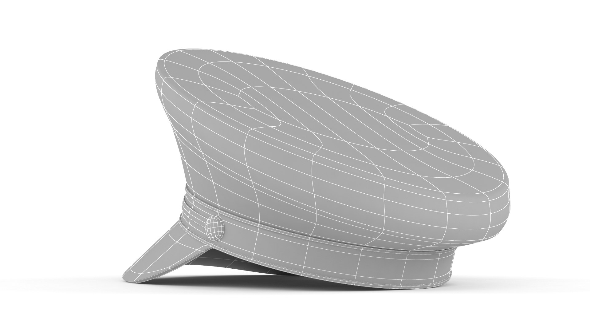 Taxi Driver Cap 3D model - TurboSquid 1944603