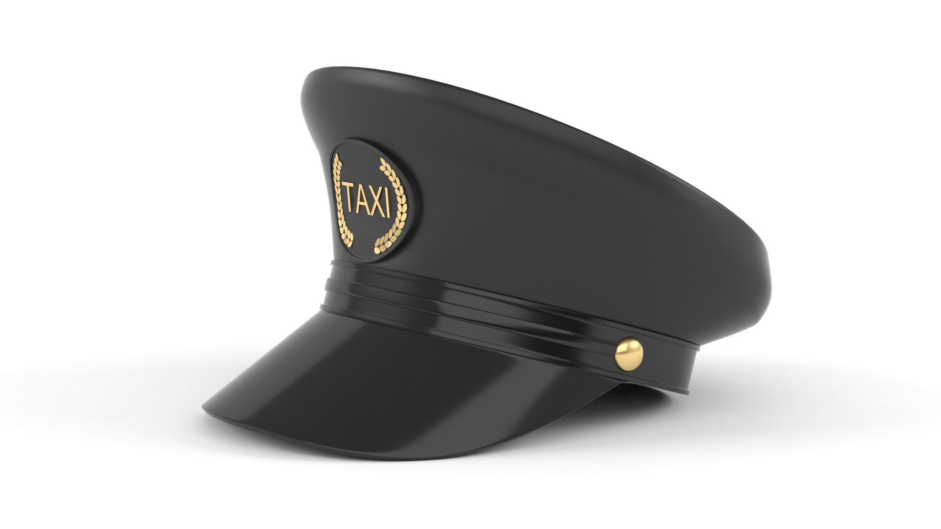 Taxi Driver Cap 3D model - TurboSquid 1944603