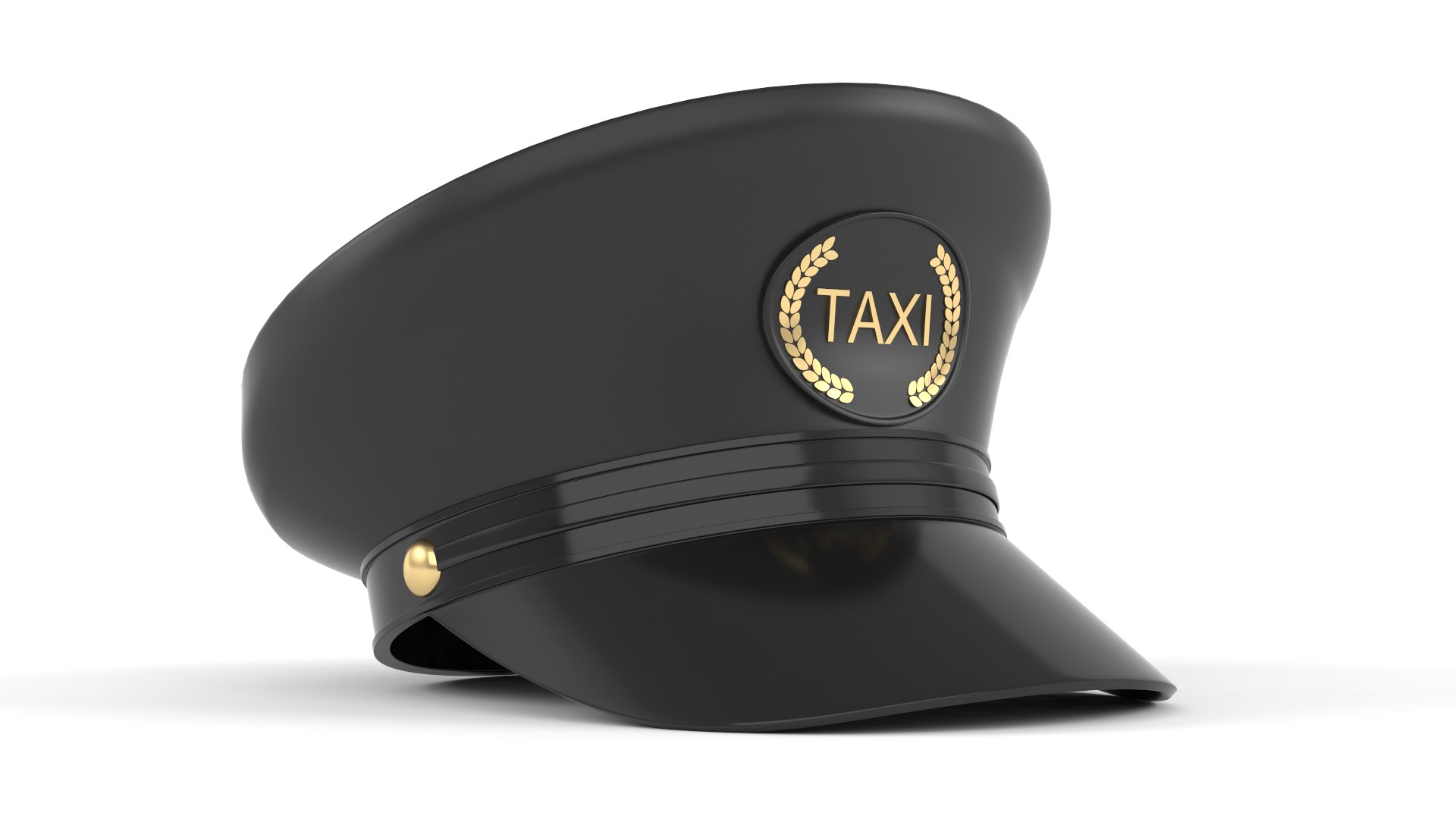 Taxi Driver Cap 3D model - TurboSquid 1944603