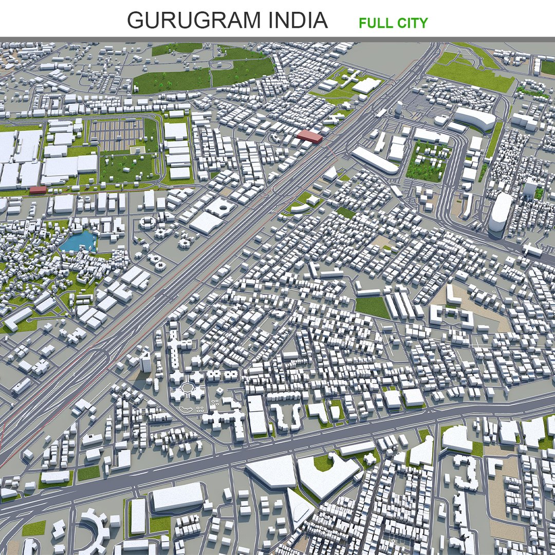 3D Gurugram India - TurboSquid 1719163