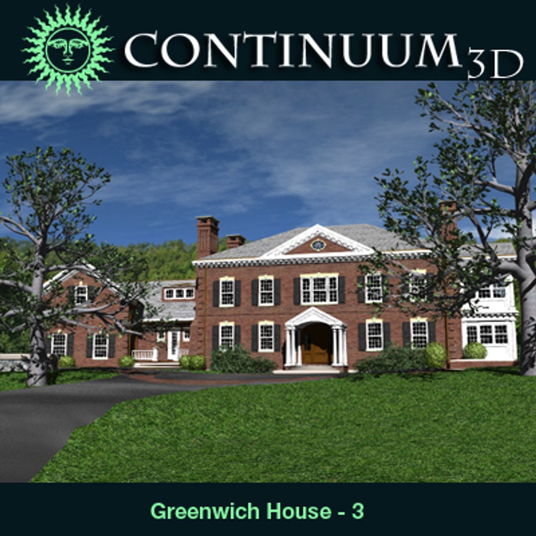 federal greenwich house - 3ds