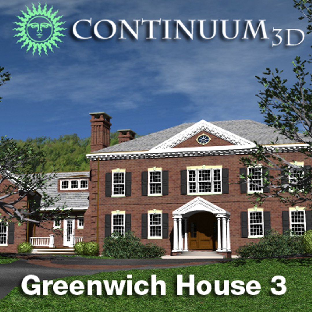 federal greenwich house - 3ds