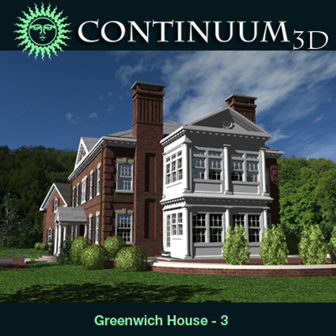 federal greenwich house - 3ds
