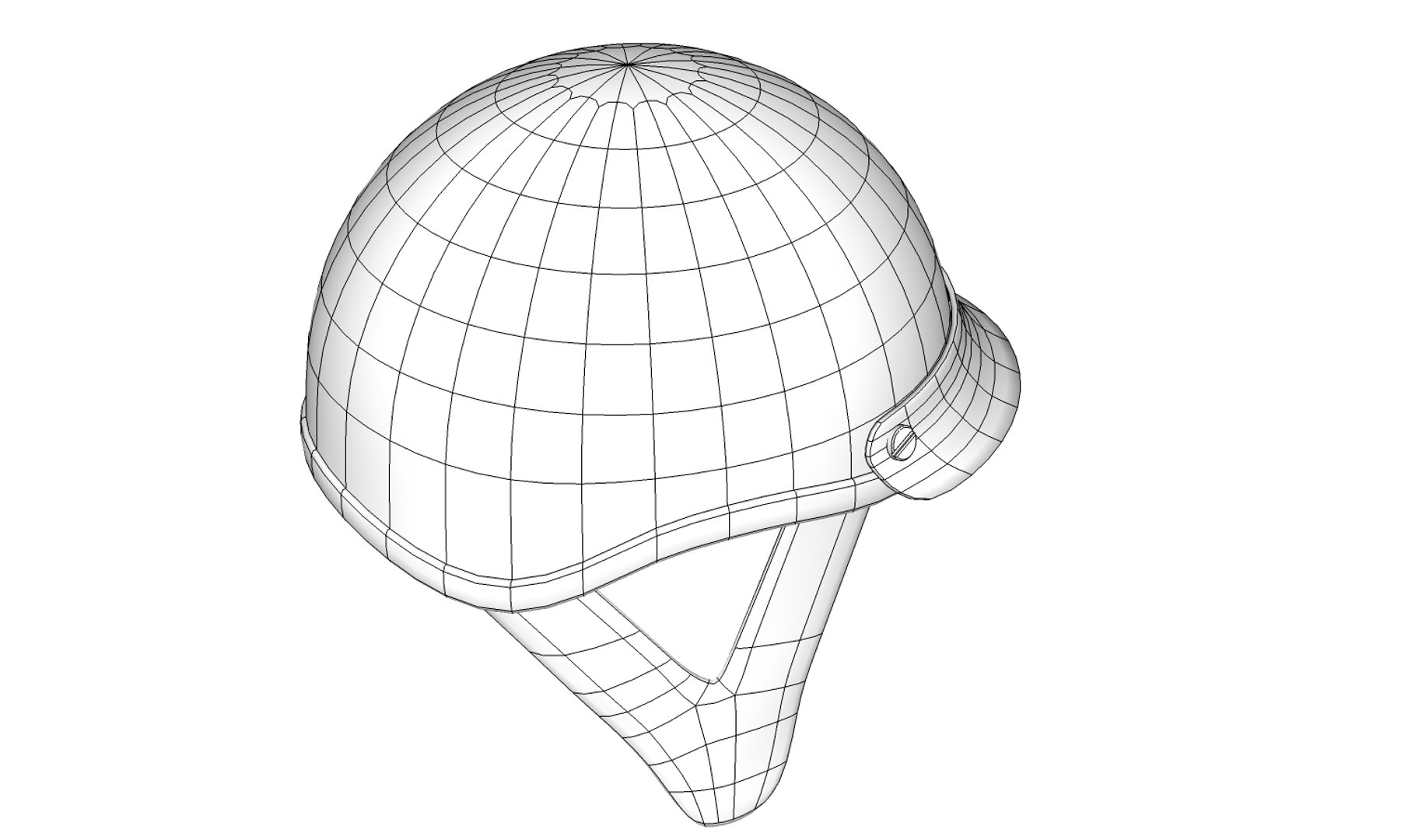 Helmet 3D Model - TurboSquid 1336637