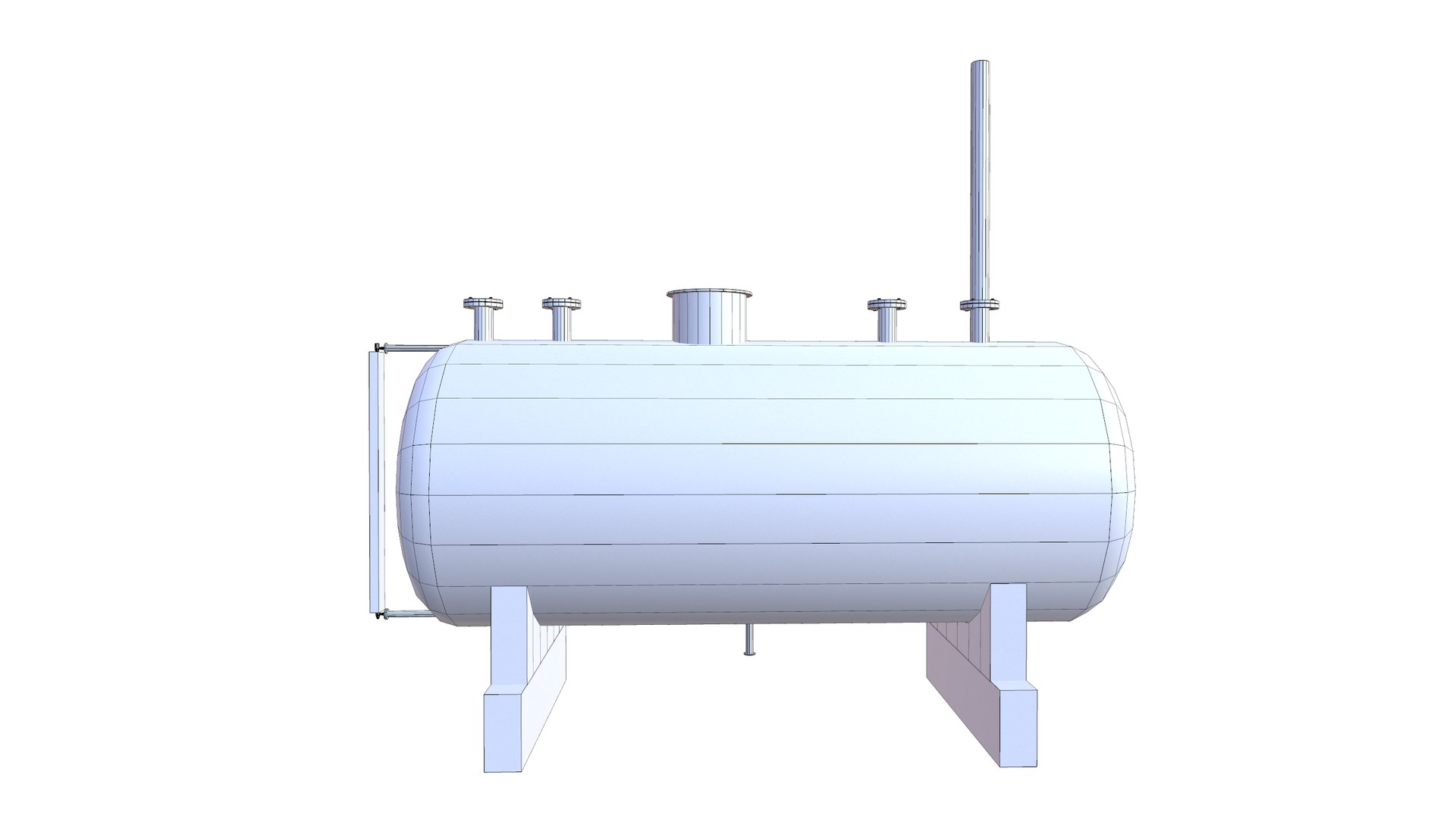 Gas Tank 02 3D - TurboSquid 2172843