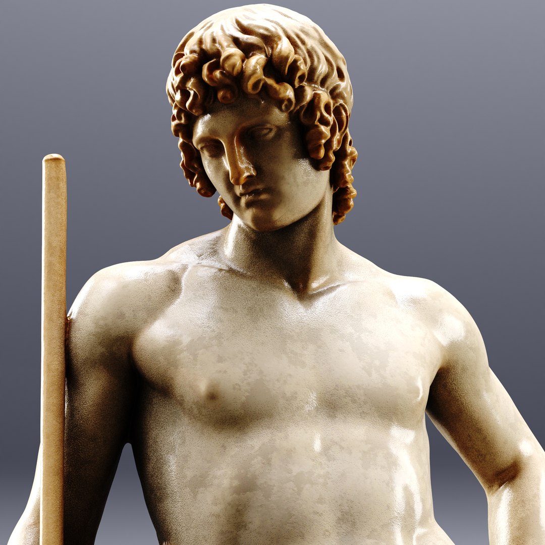3D Adonis Sculpture - TurboSquid 2246321