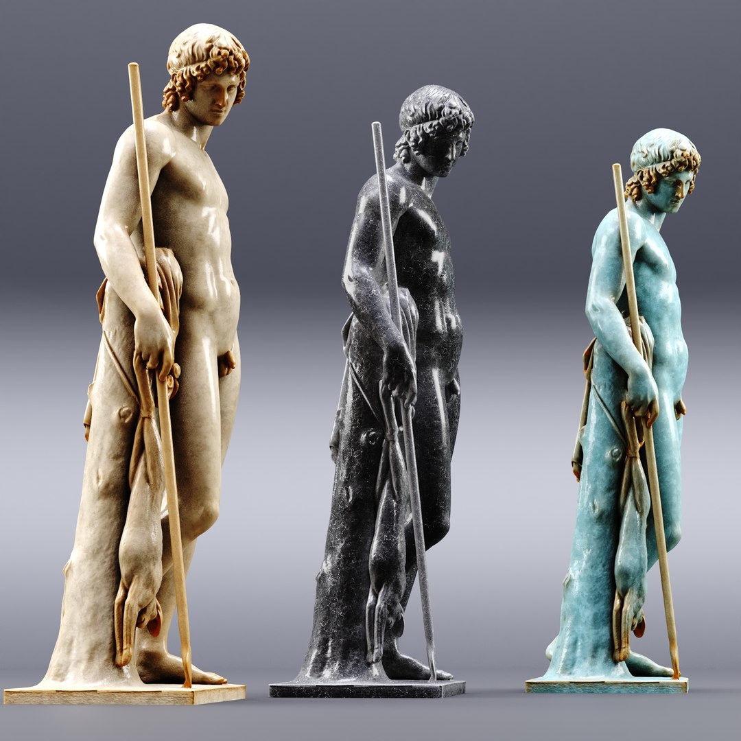 3D Adonis Sculpture - TurboSquid 2246321