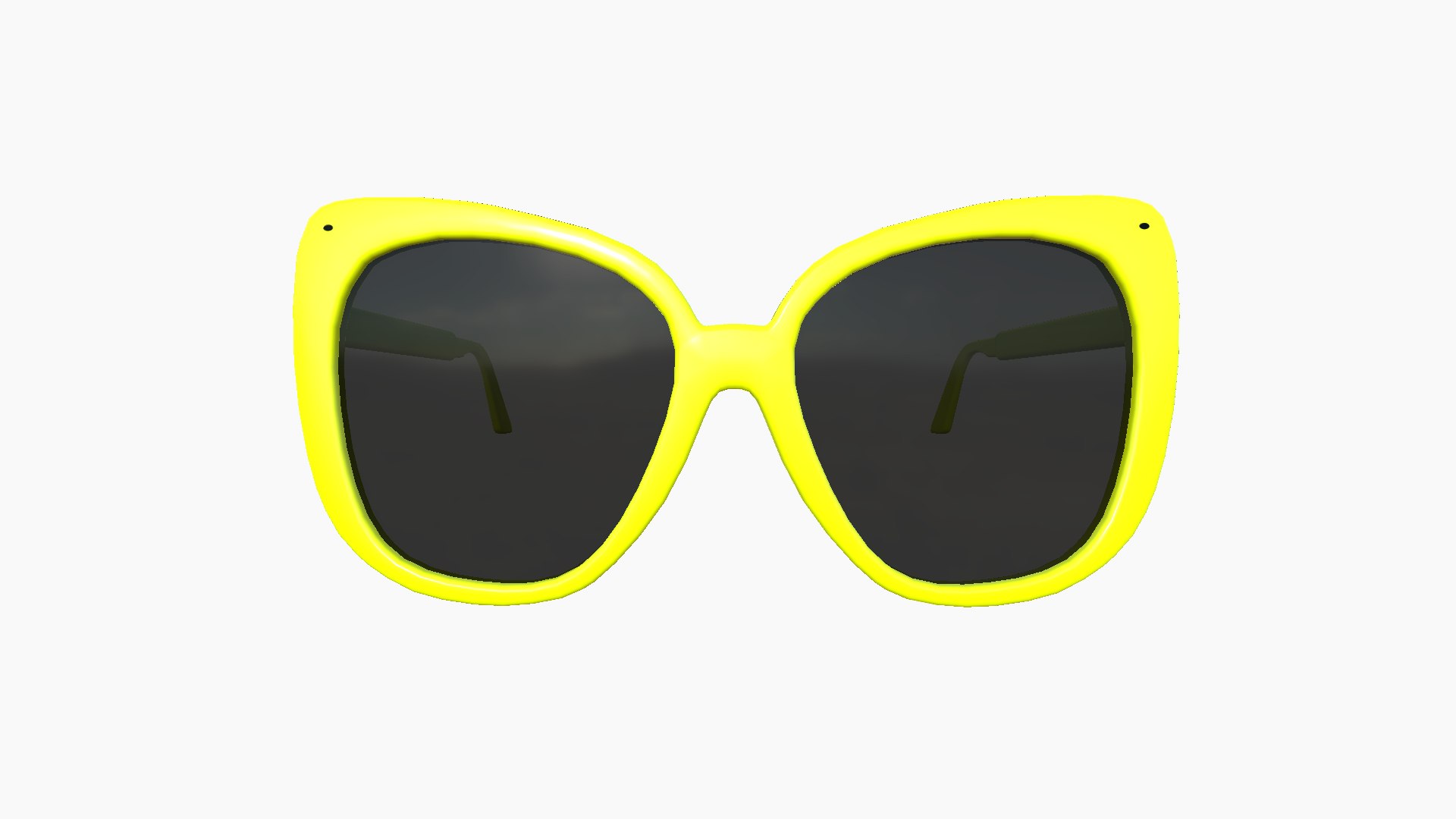 Sunglass J02 Yellow - Character Design Fashion 3D - TurboSquid 1958065