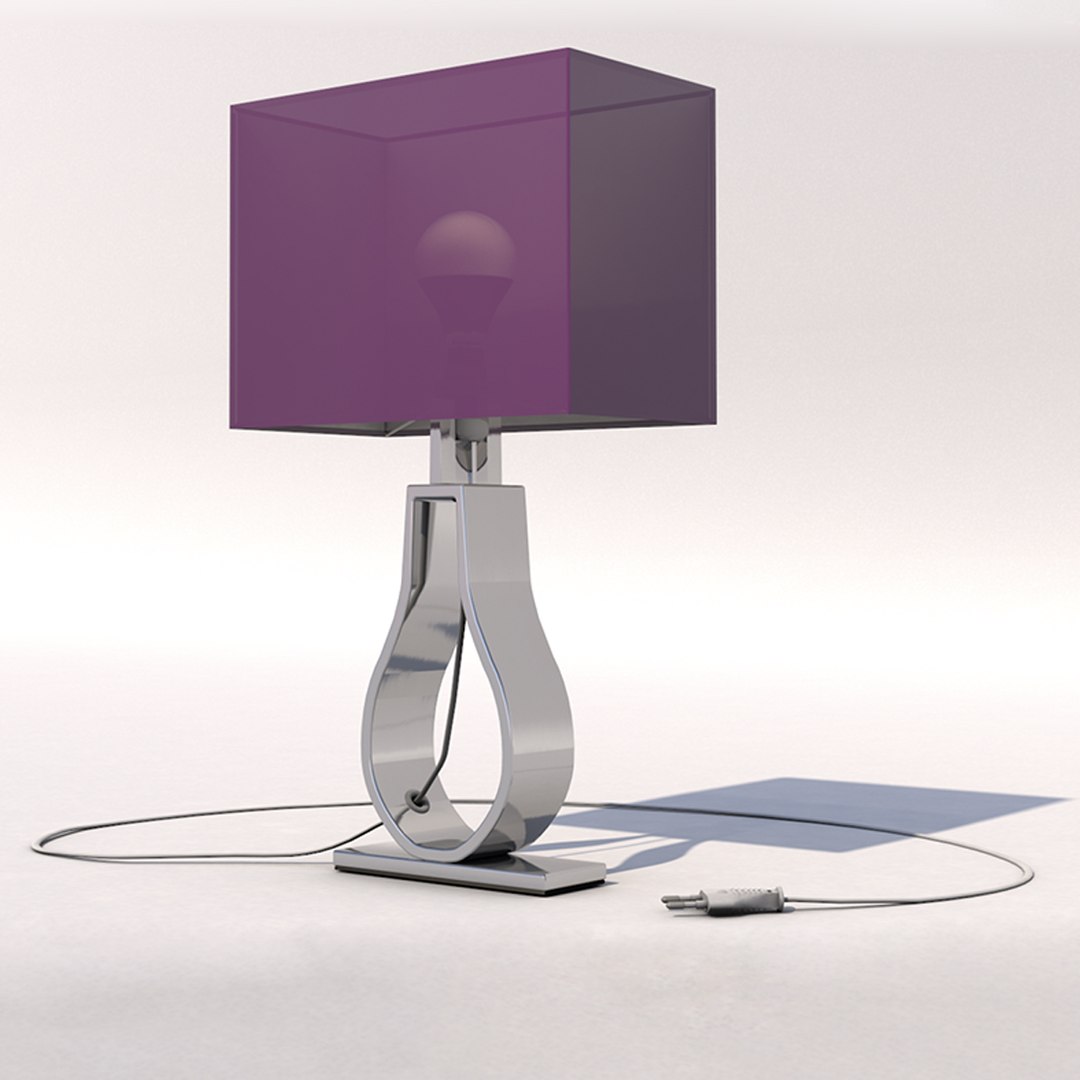 Lamp Table Klab 3d Model