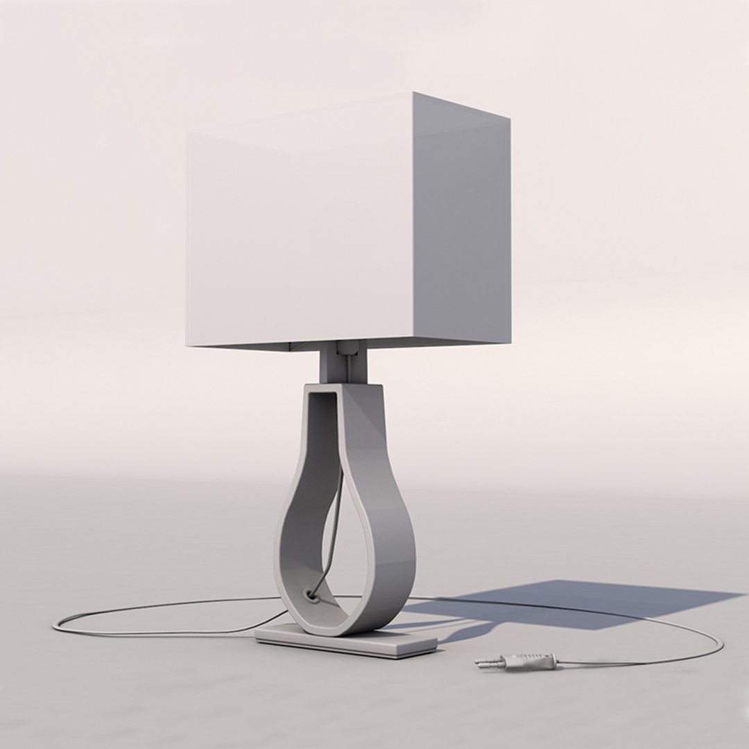Lamp Table Klab 3d Model