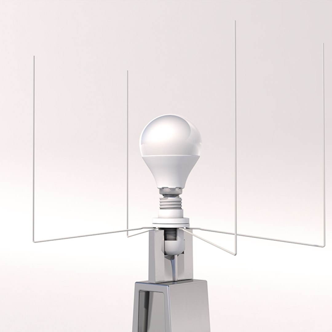 Lamp Table Klab 3d Model