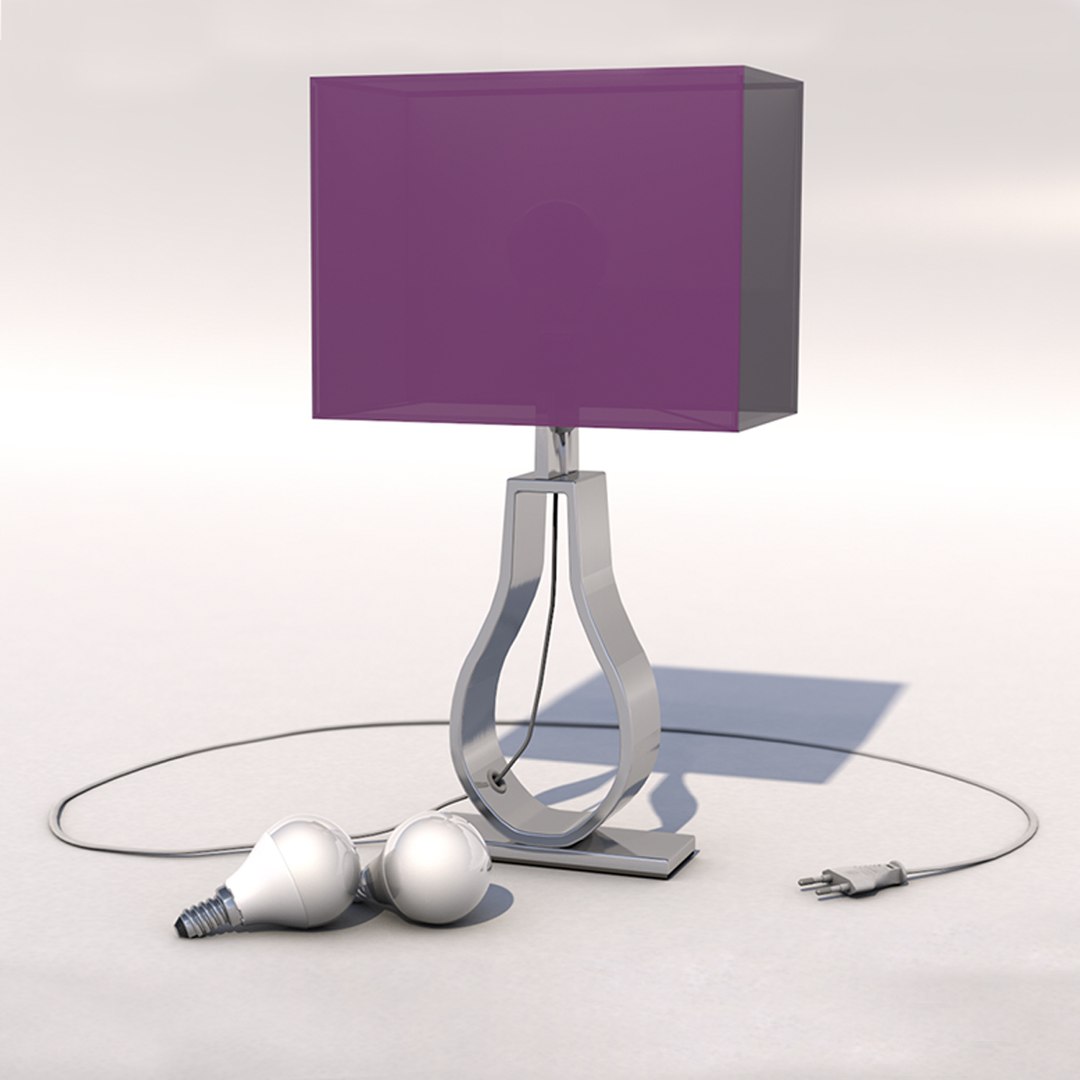 Lamp Table Klab 3d Model