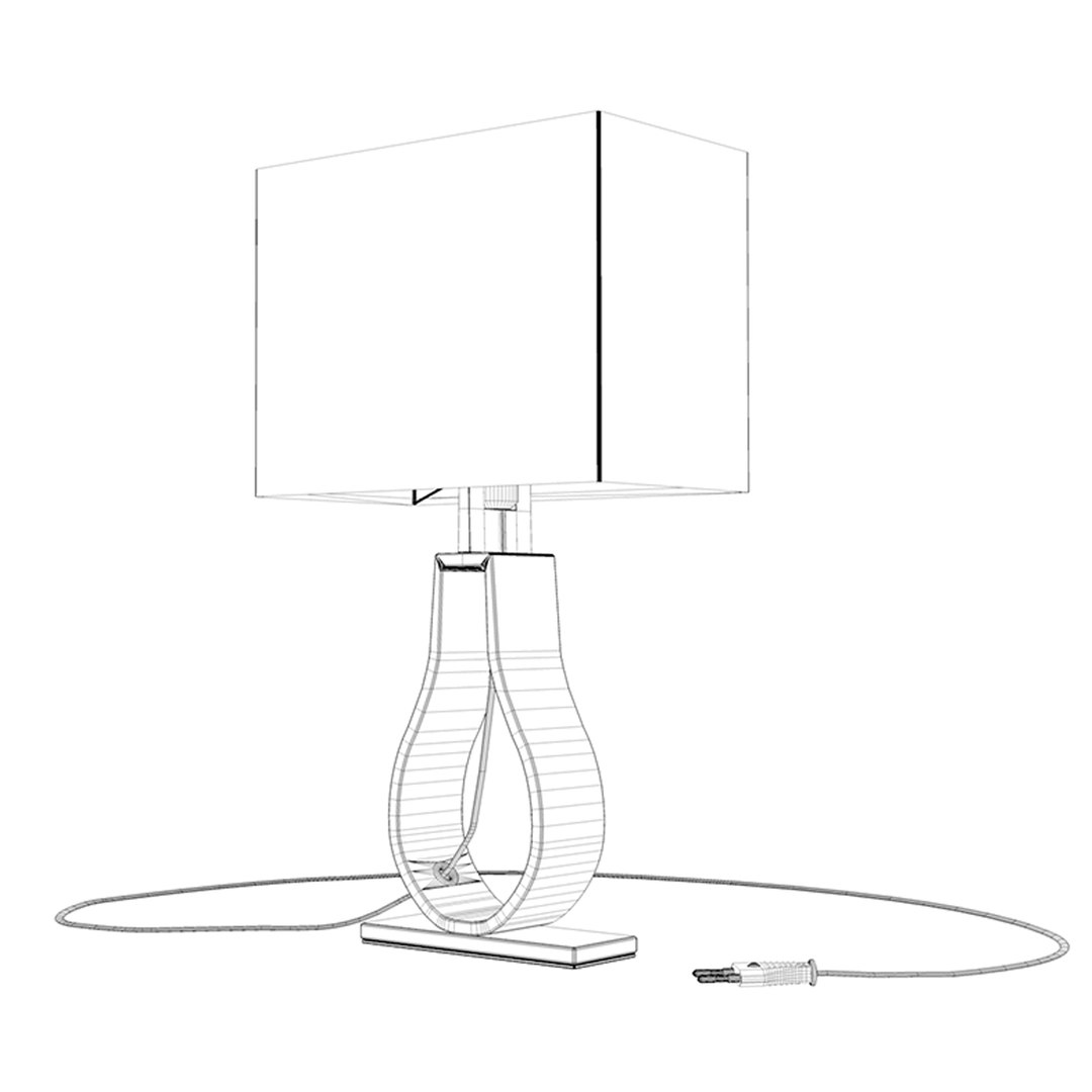 Lamp Table Klab 3d Model