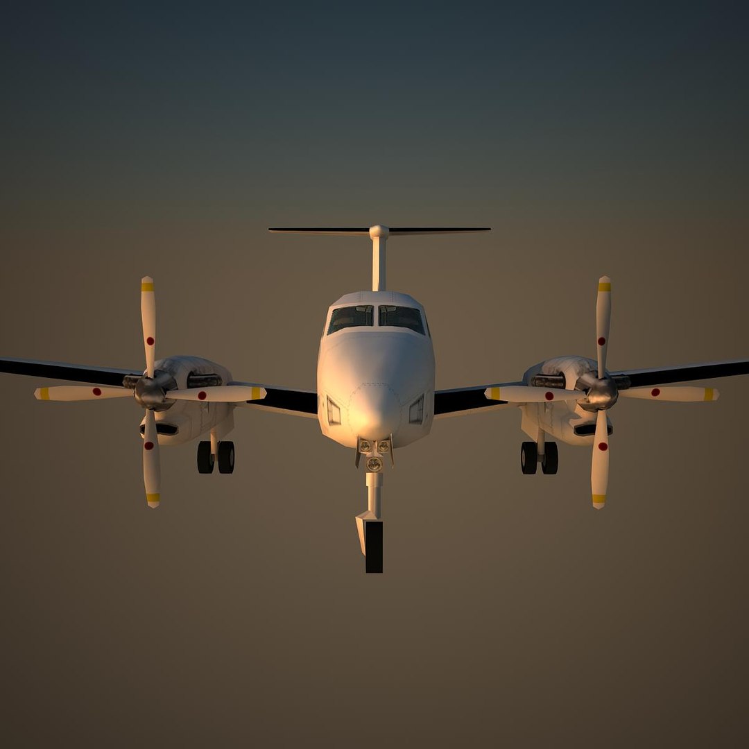 3d Beechcraft B-350