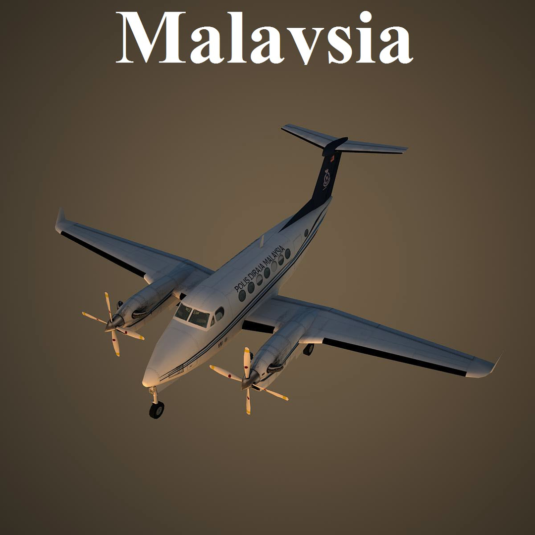 3d Beechcraft B-350