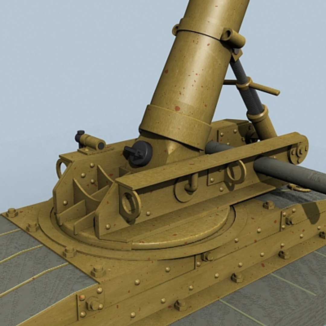 3d Model Austro-hungarian Bohler 26cm