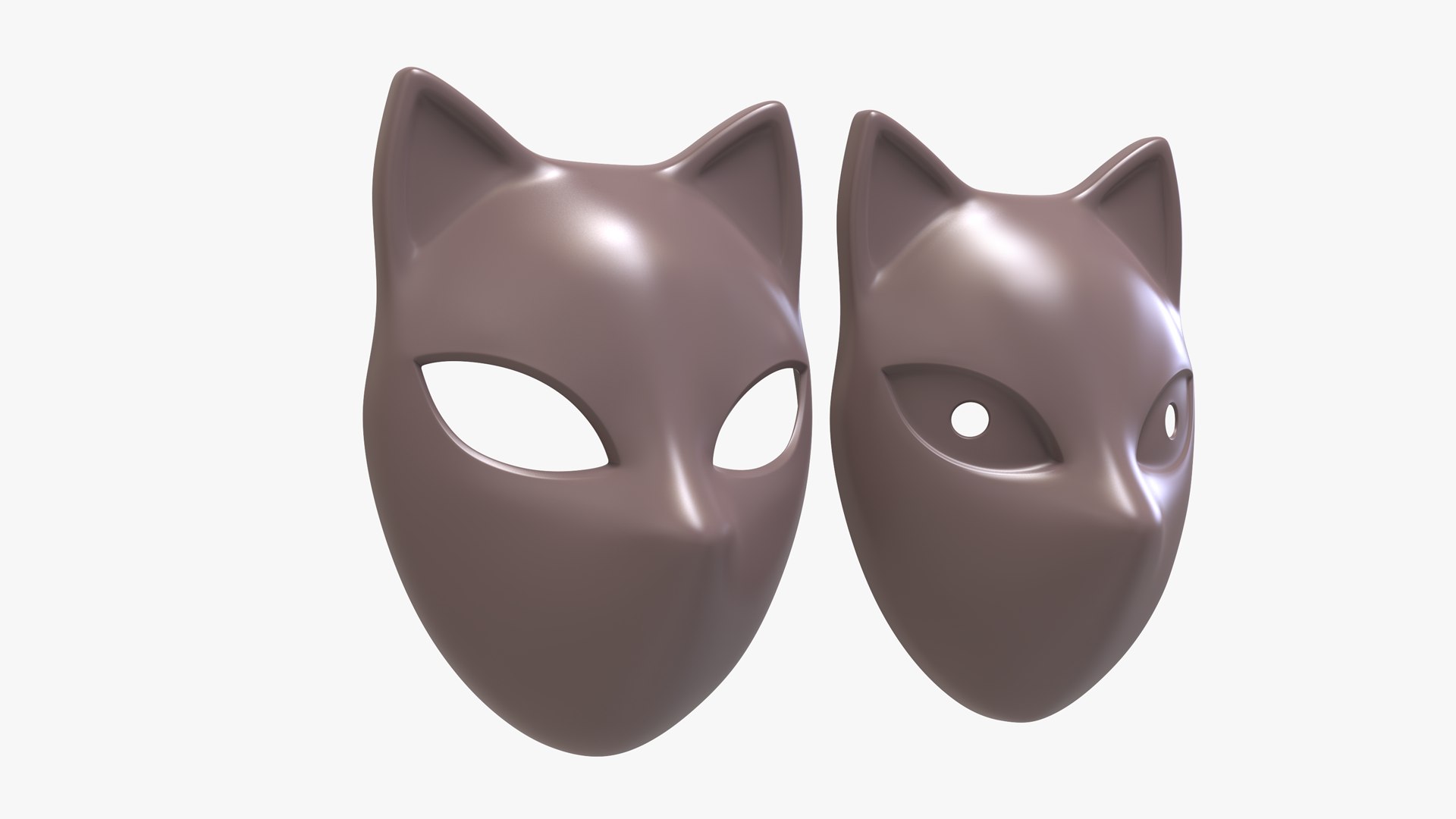 3D 2 Demon Hunter Masks Model - TurboSquid 2258475