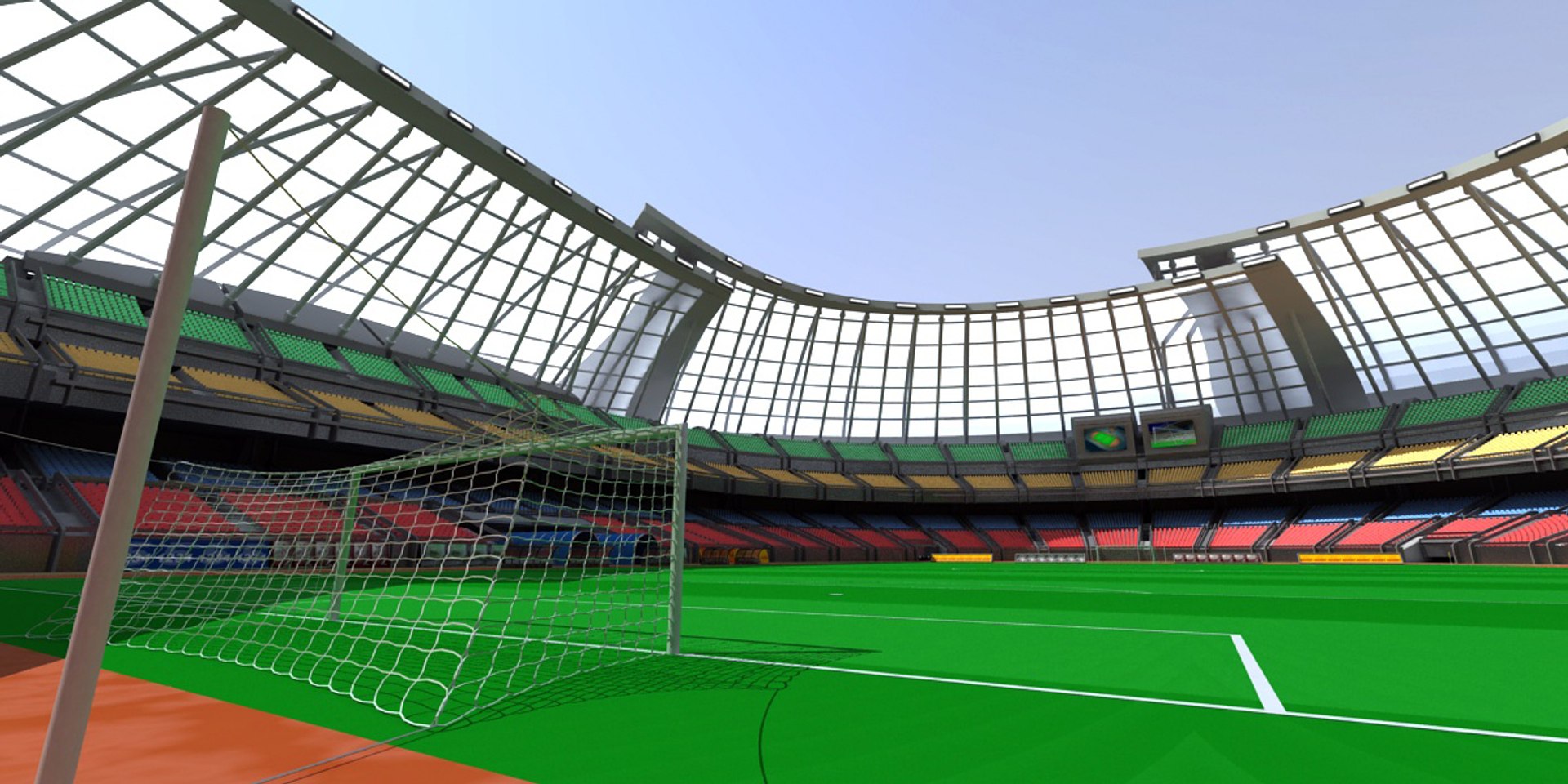 3D Modern Olympic Stadium Model - TurboSquid 1270361