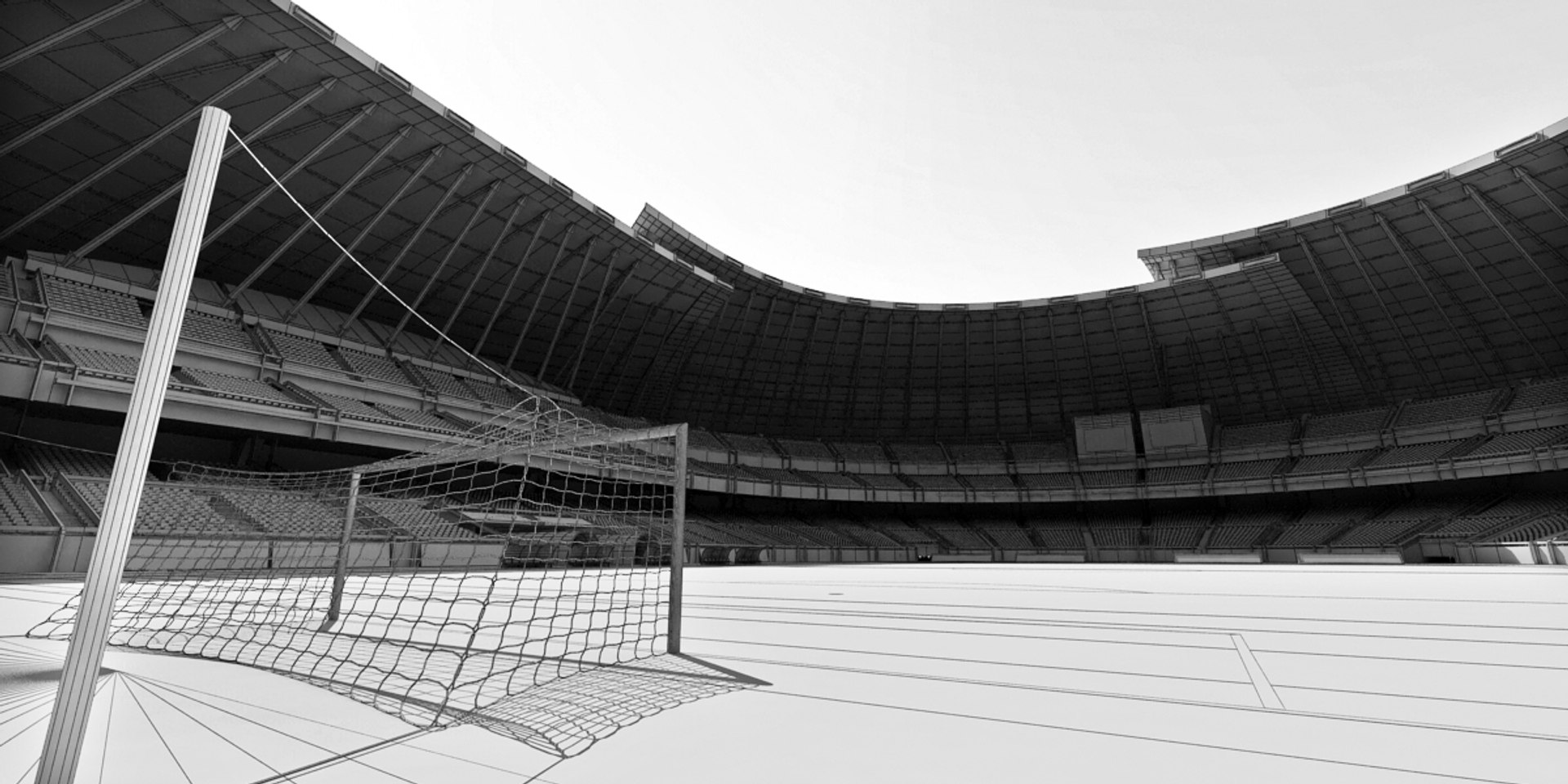 3D Modern Olympic Stadium Model - TurboSquid 1270361