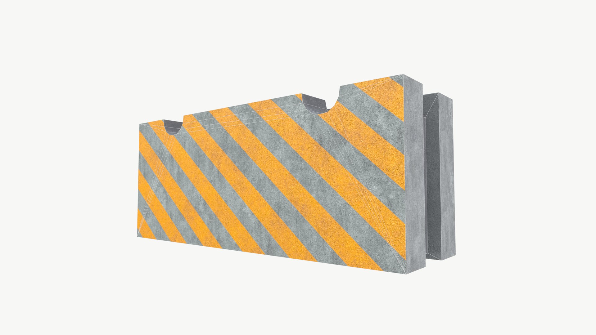 3D Concrete Block Model - TurboSquid 2417362