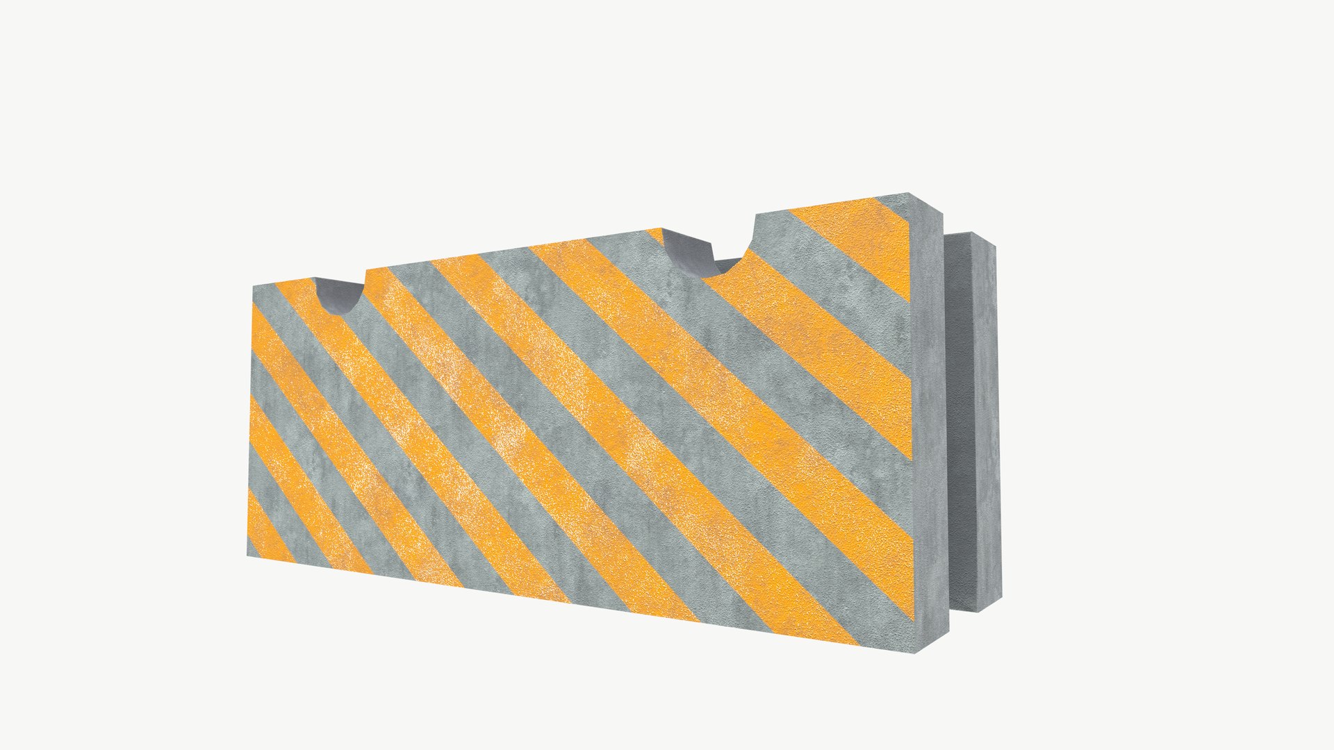 3D Concrete Block Model - TurboSquid 2417362