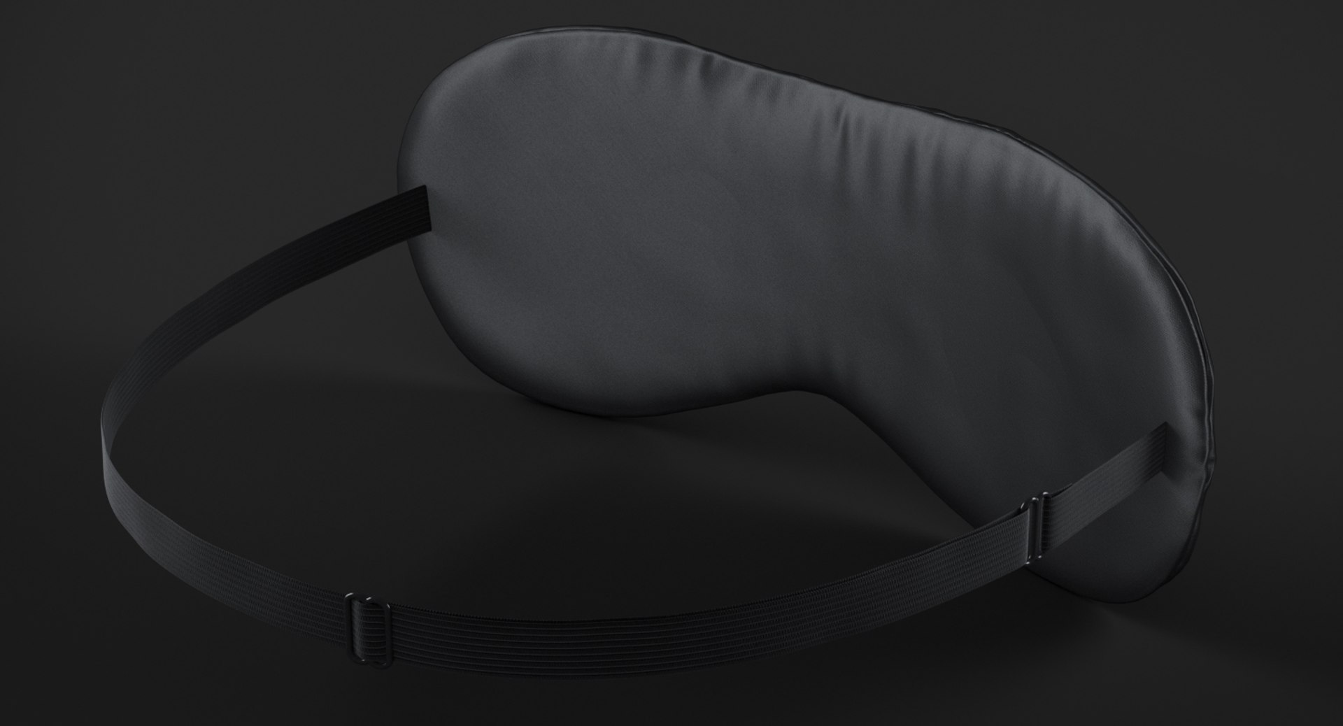 Black Sleeping Mask 3D - TurboSquid 1395877