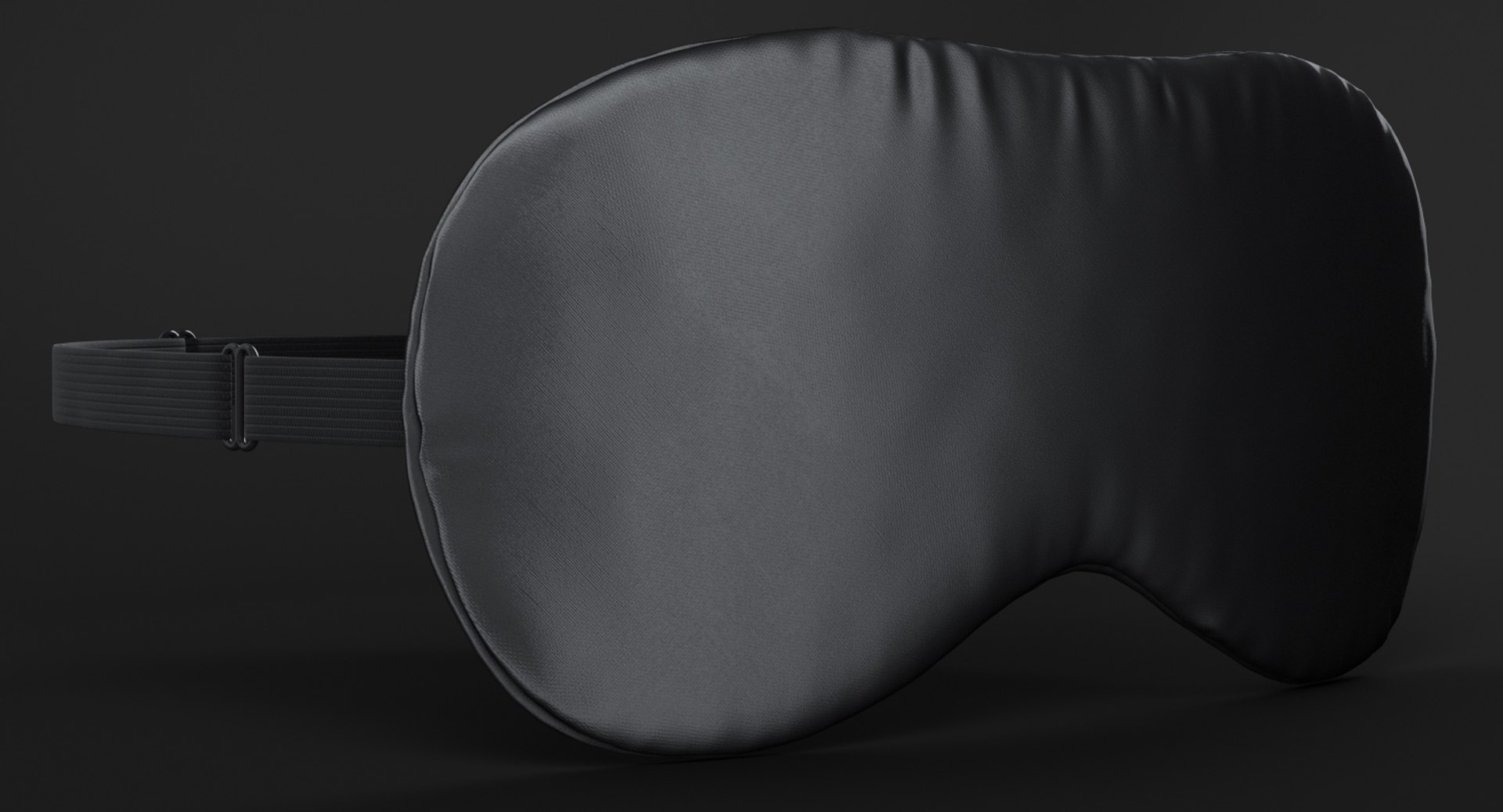 Black Sleeping Mask 3D - TurboSquid 1395877