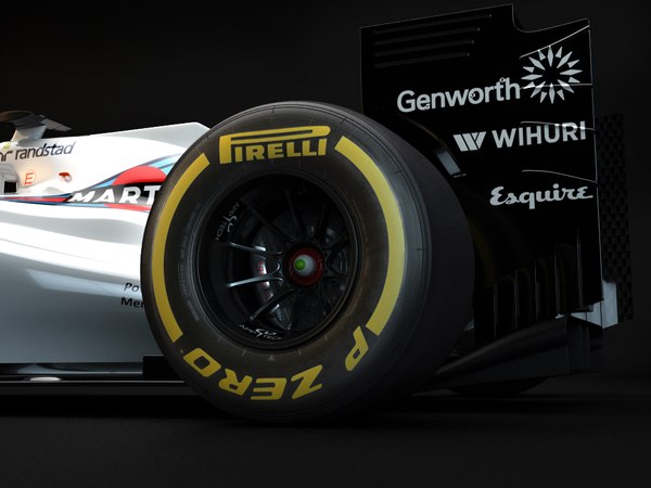 3d martini racing fw37 model
