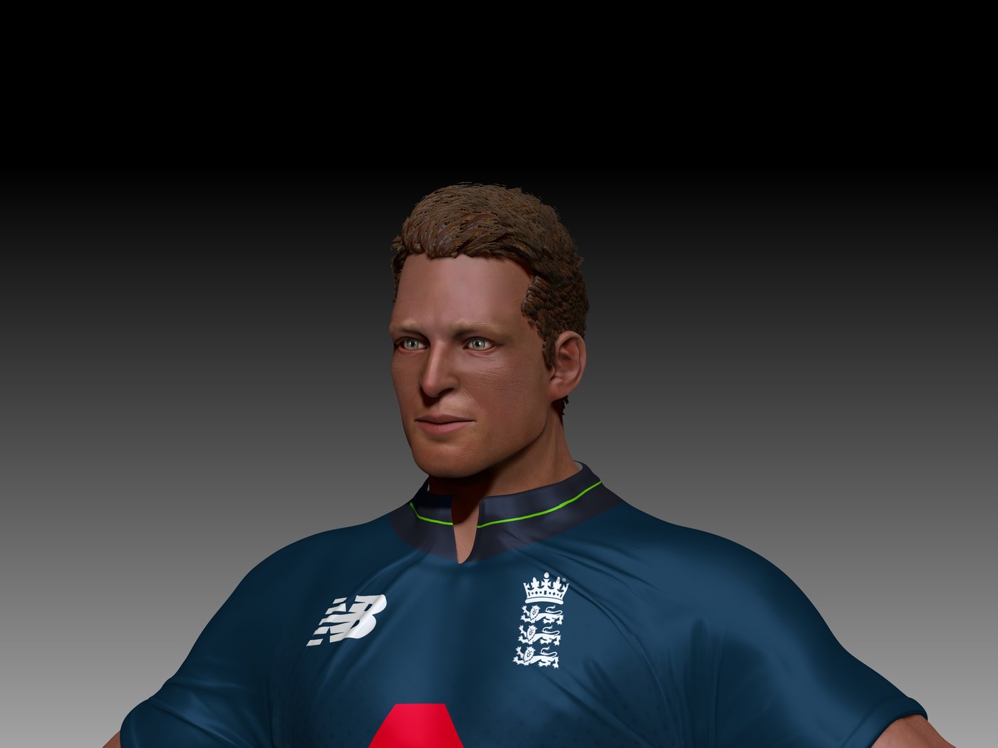 3D Jos Buttler Model - TurboSquid 1342976