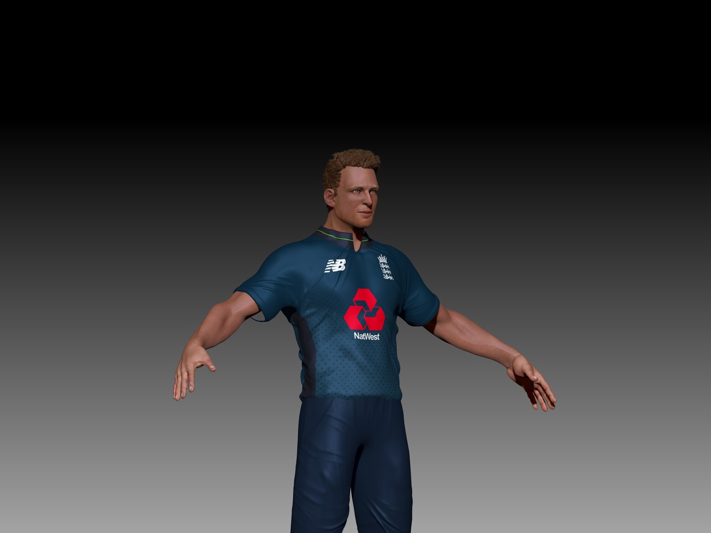 3D Jos Buttler Model - TurboSquid 1342976