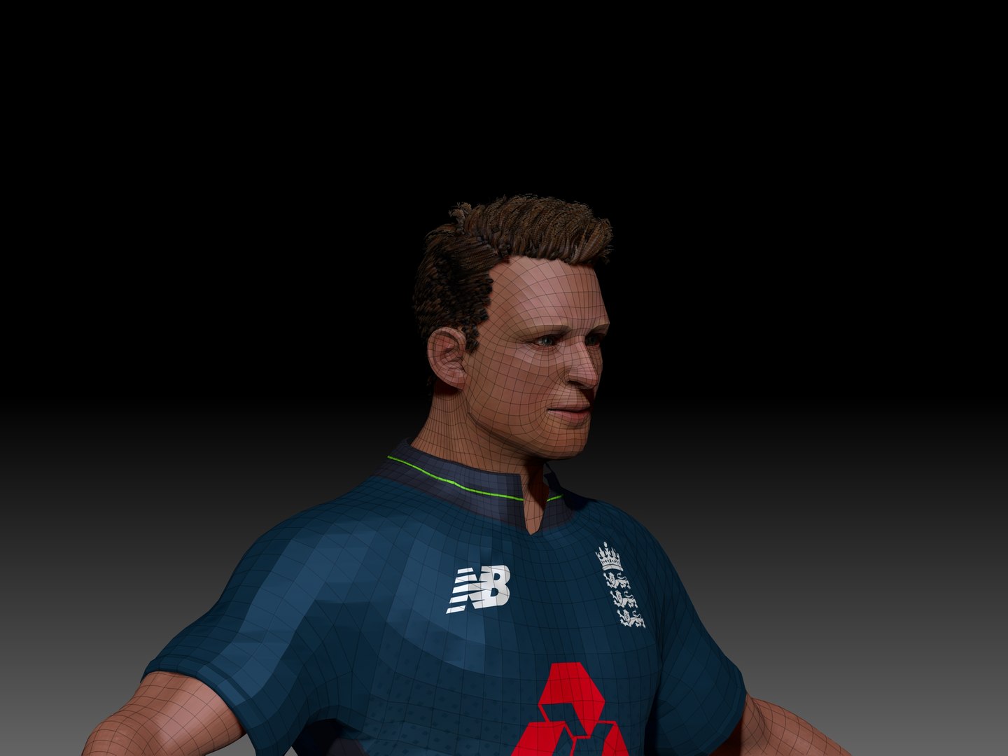 3D Jos Buttler Model - TurboSquid 1342976