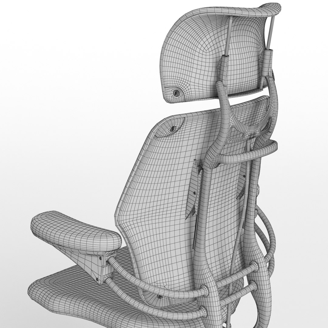 Humanscale Freedom Headrest 3D Model - TurboSquid 1557120