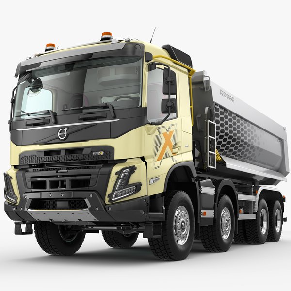 modelo 3d VOLVO FMX 8X6 Camión volquete - TurboSquid 2196437