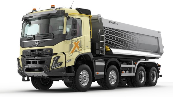 modelo 3d VOLVO FMX 8X6 Camión volquete - TurboSquid 2196437