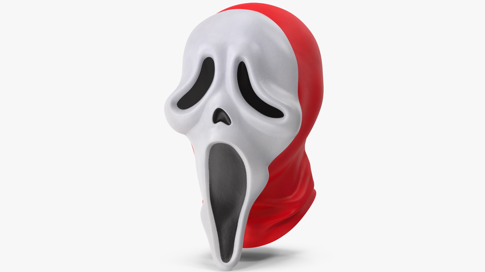 Ghostface Mask 2 3D Model - TurboSquid 2249940