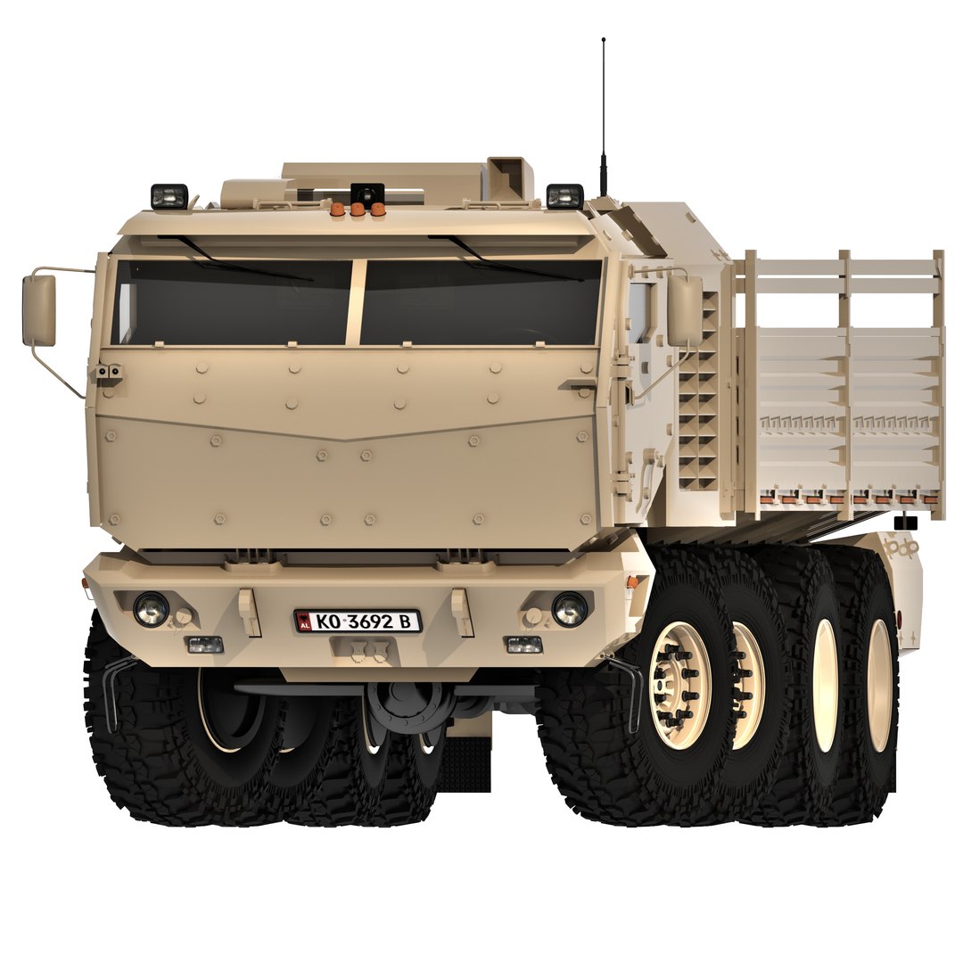 3D Model Military Truck E - TurboSquid 1781404