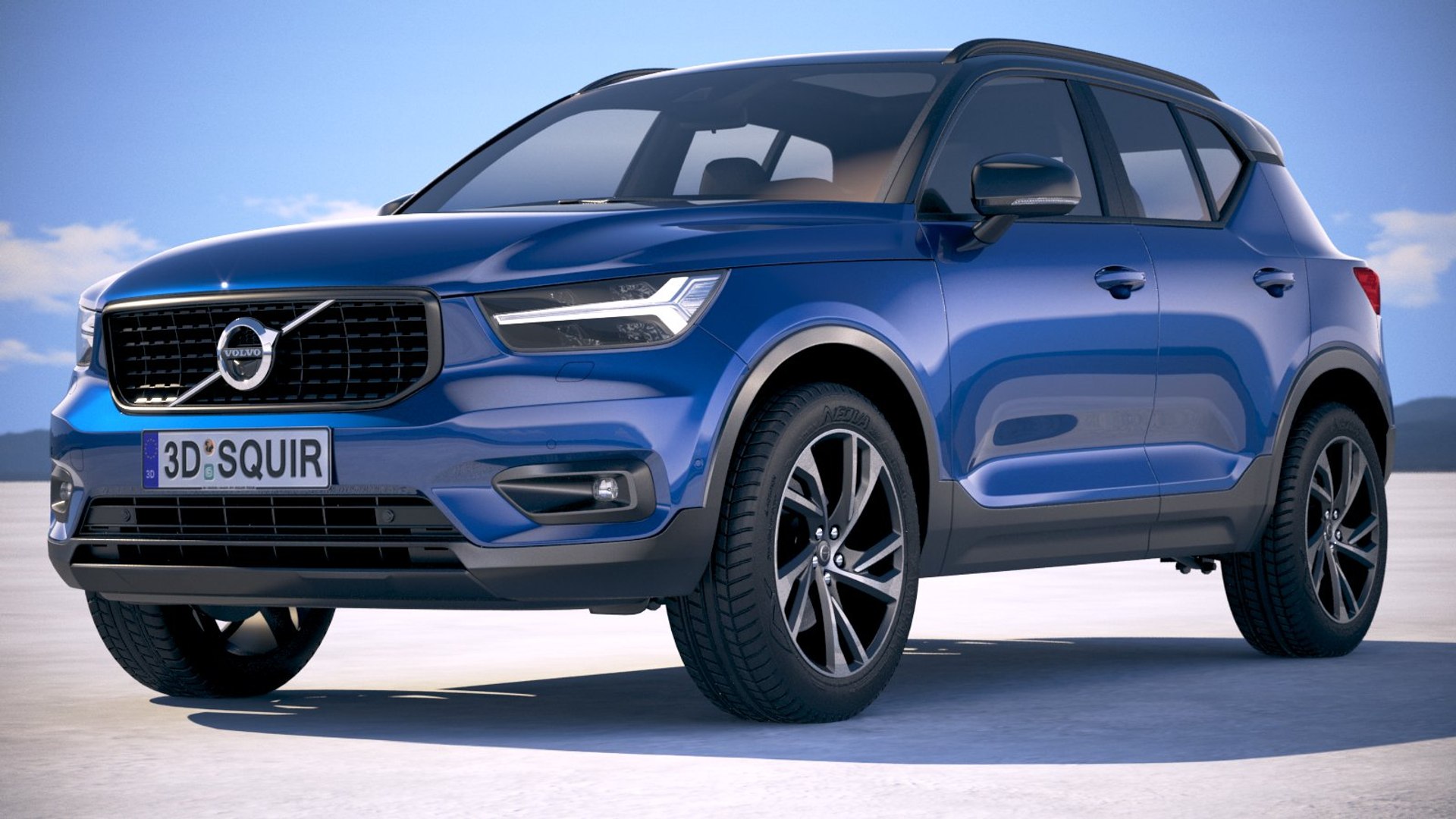 3D Xc40 R-design 2018 Model - TurboSquid 1258573