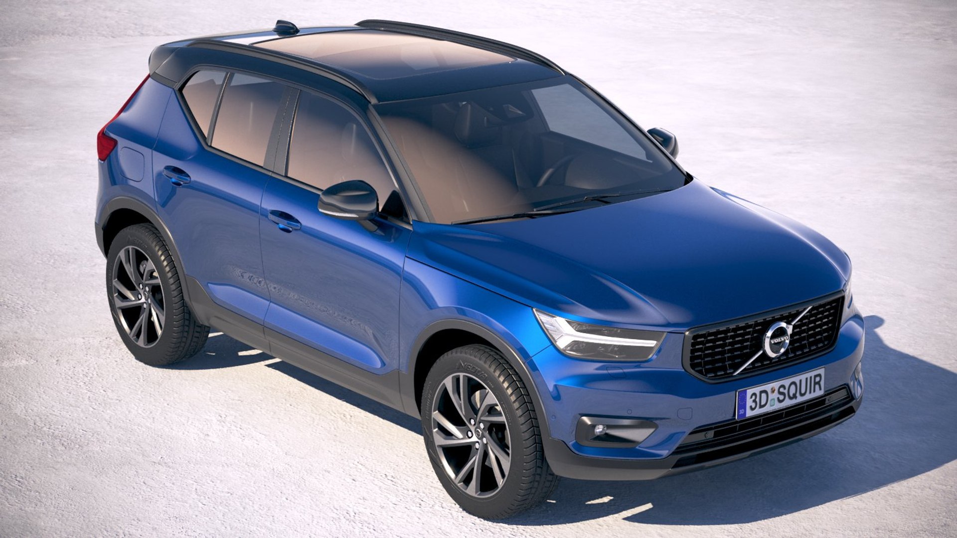 3D Xc40 R-design 2018 Model - TurboSquid 1258573