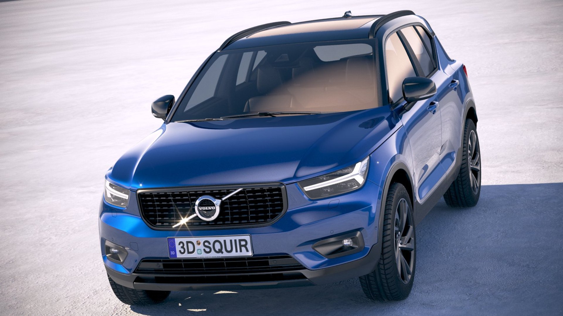 3D Xc40 R-design 2018 Model - TurboSquid 1258573