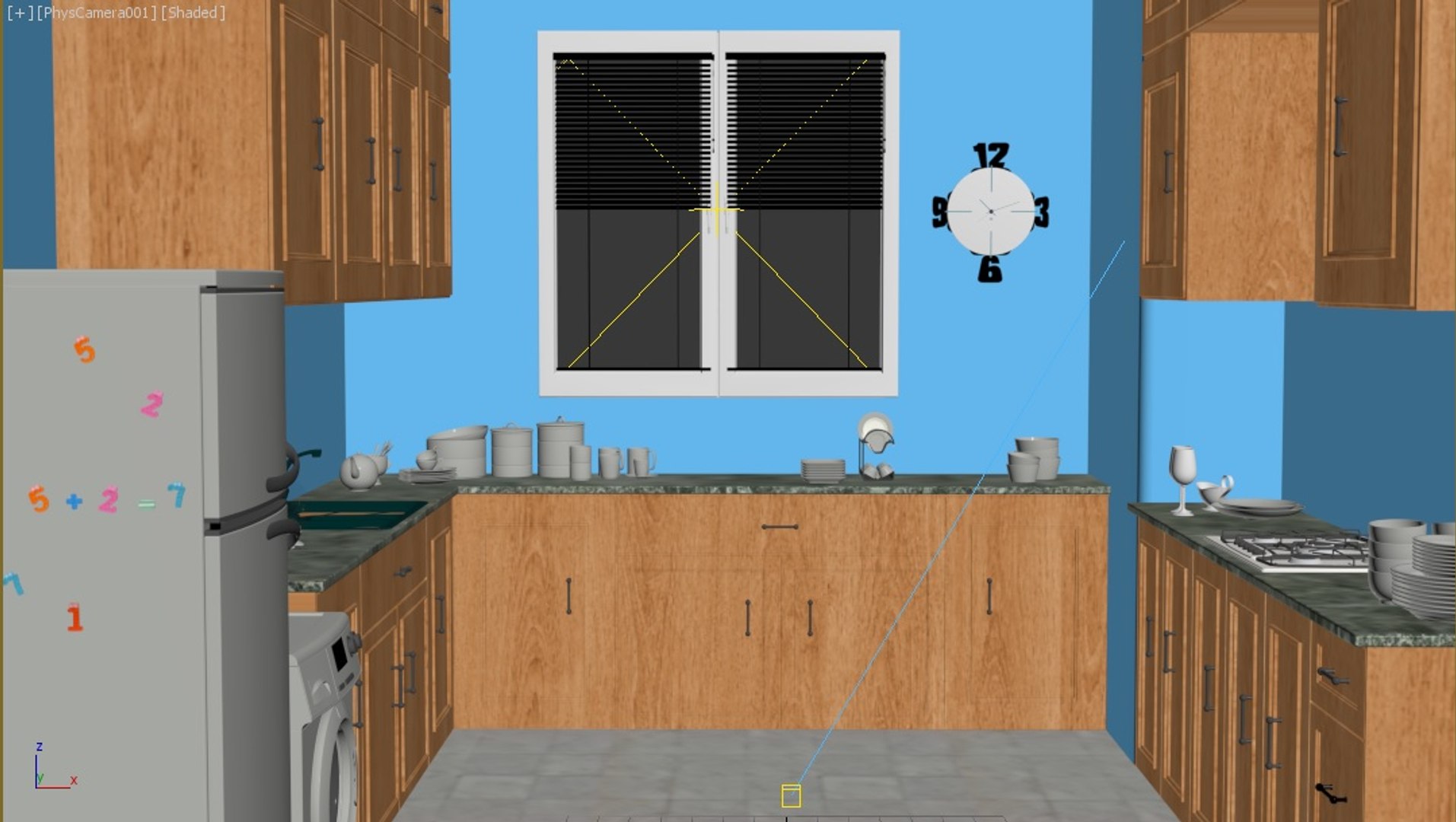 Kitchen Scene 3D Model - TurboSquid 1153225