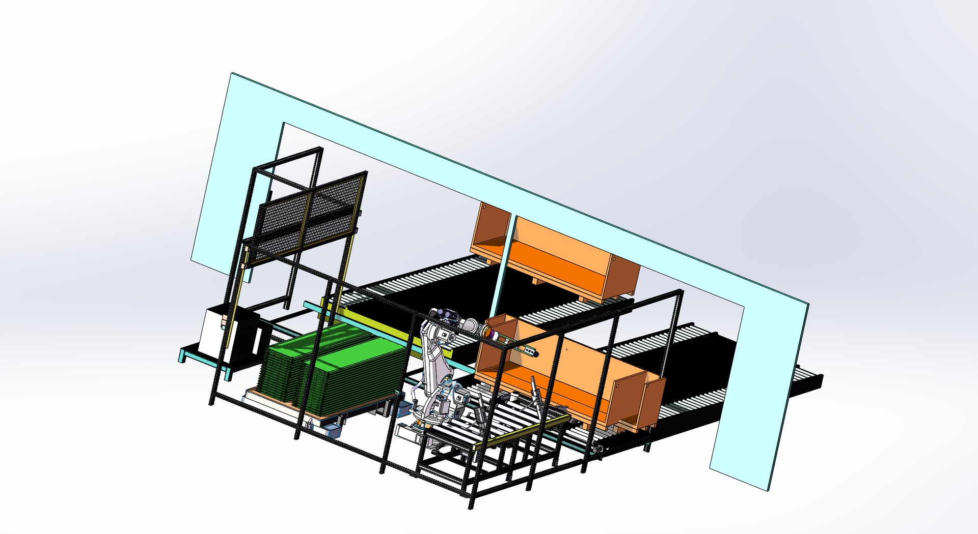 Large Manipulator Working Line Model - TurboSquid 2022224
