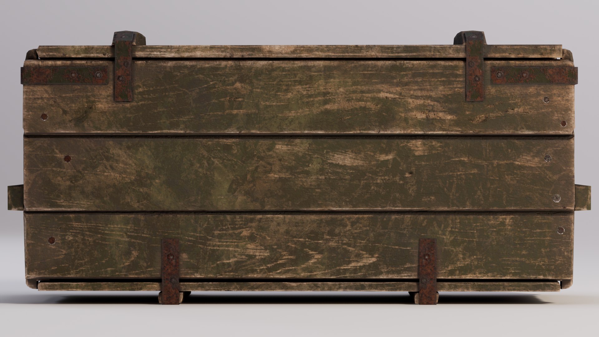 Low Poly Military Crate 3D Model - TurboSquid 2392052