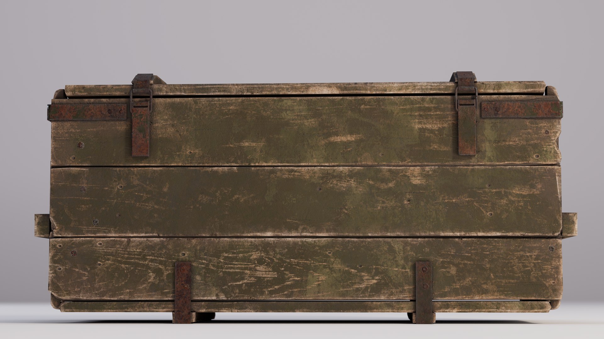 Low Poly Military Crate 3D Model - TurboSquid 2392052