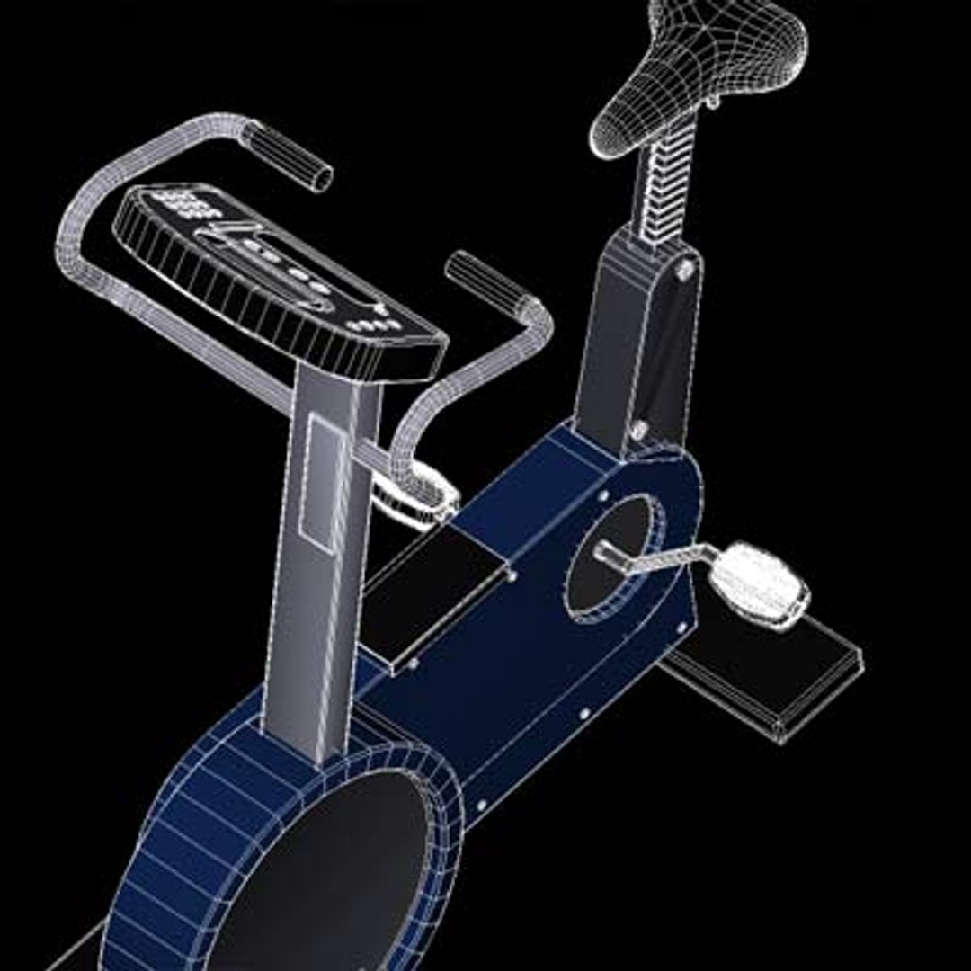 Workout Bike Body 3d Model