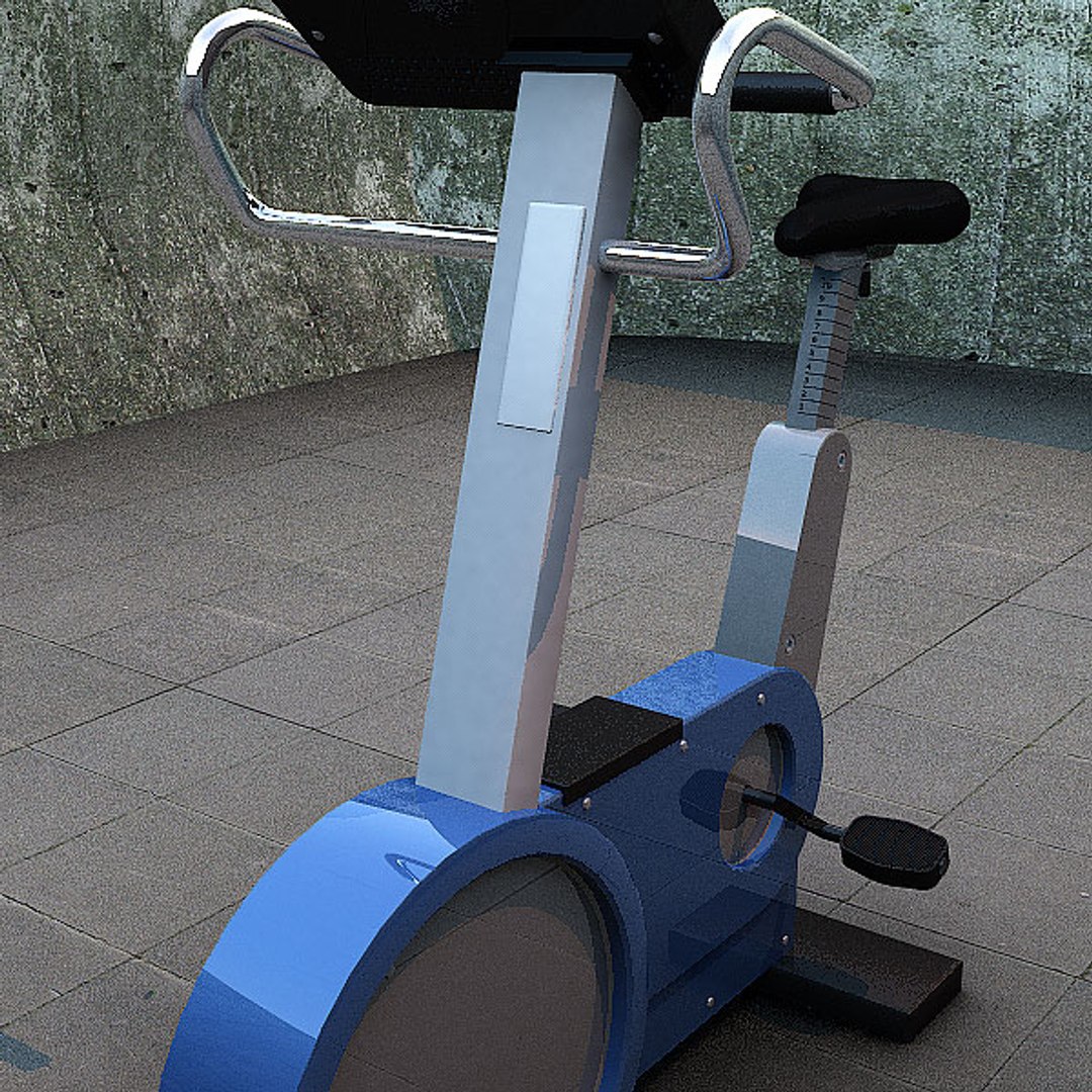 Workout Bike Body 3d Model