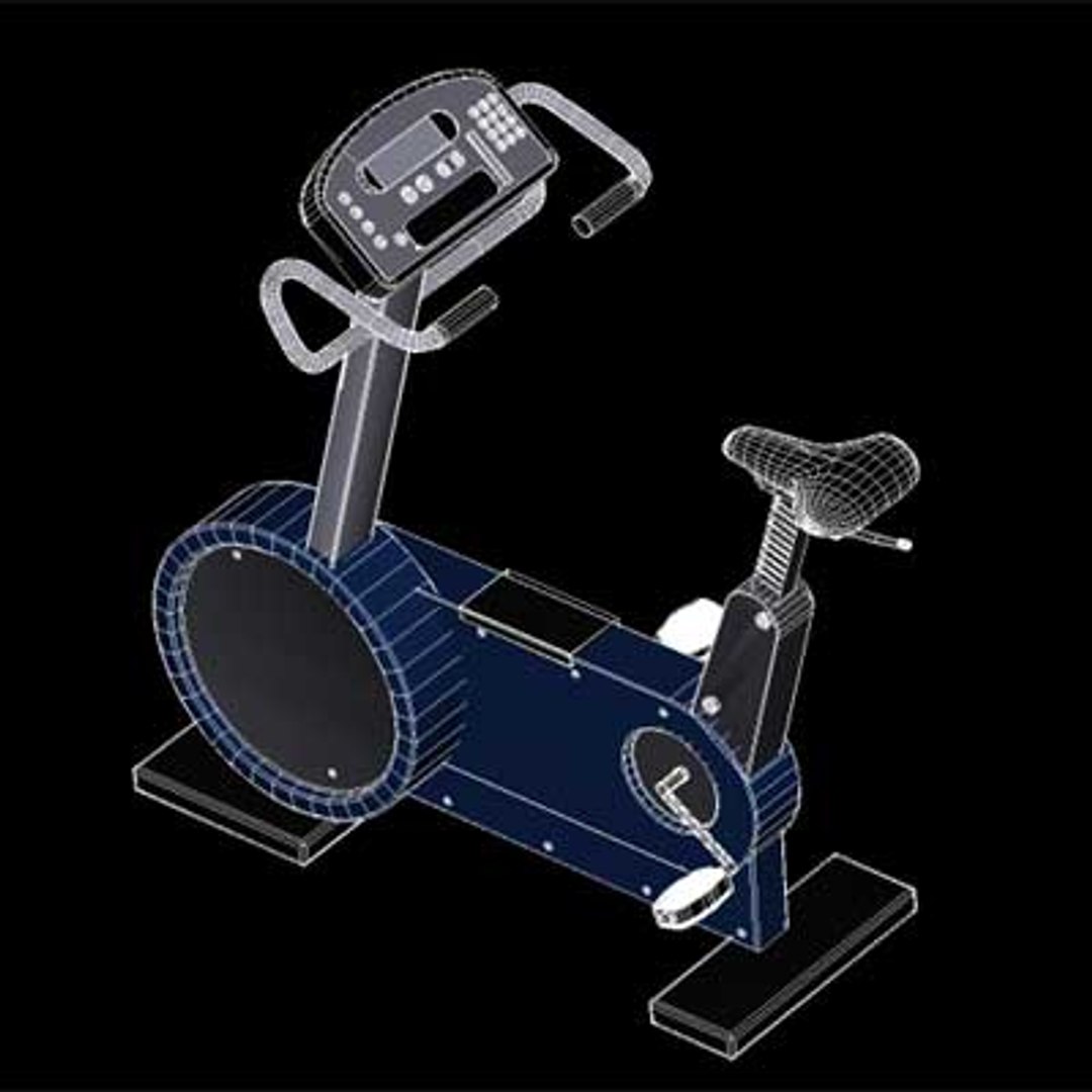Workout Bike Body 3d Model
