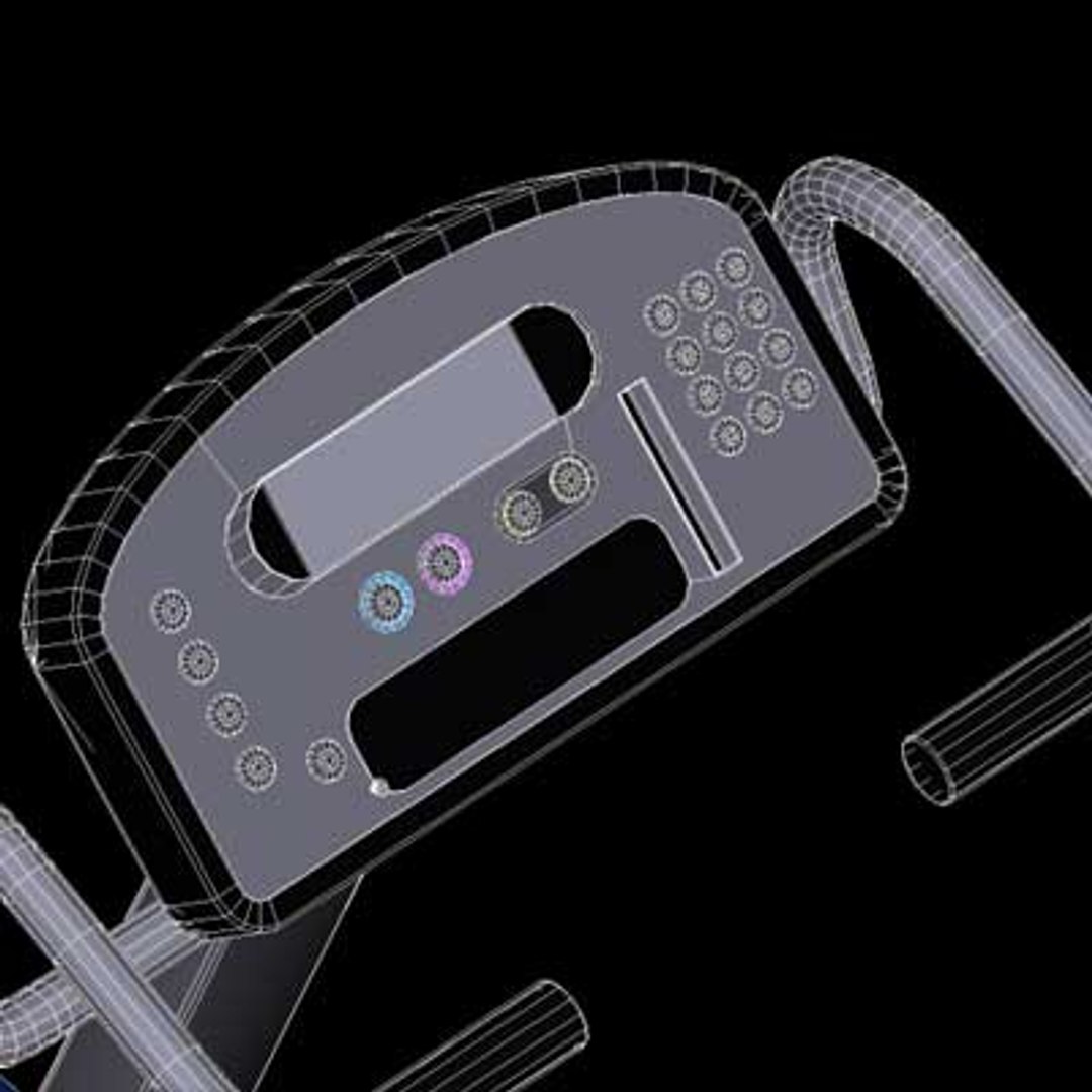 Workout Bike Body 3d Model