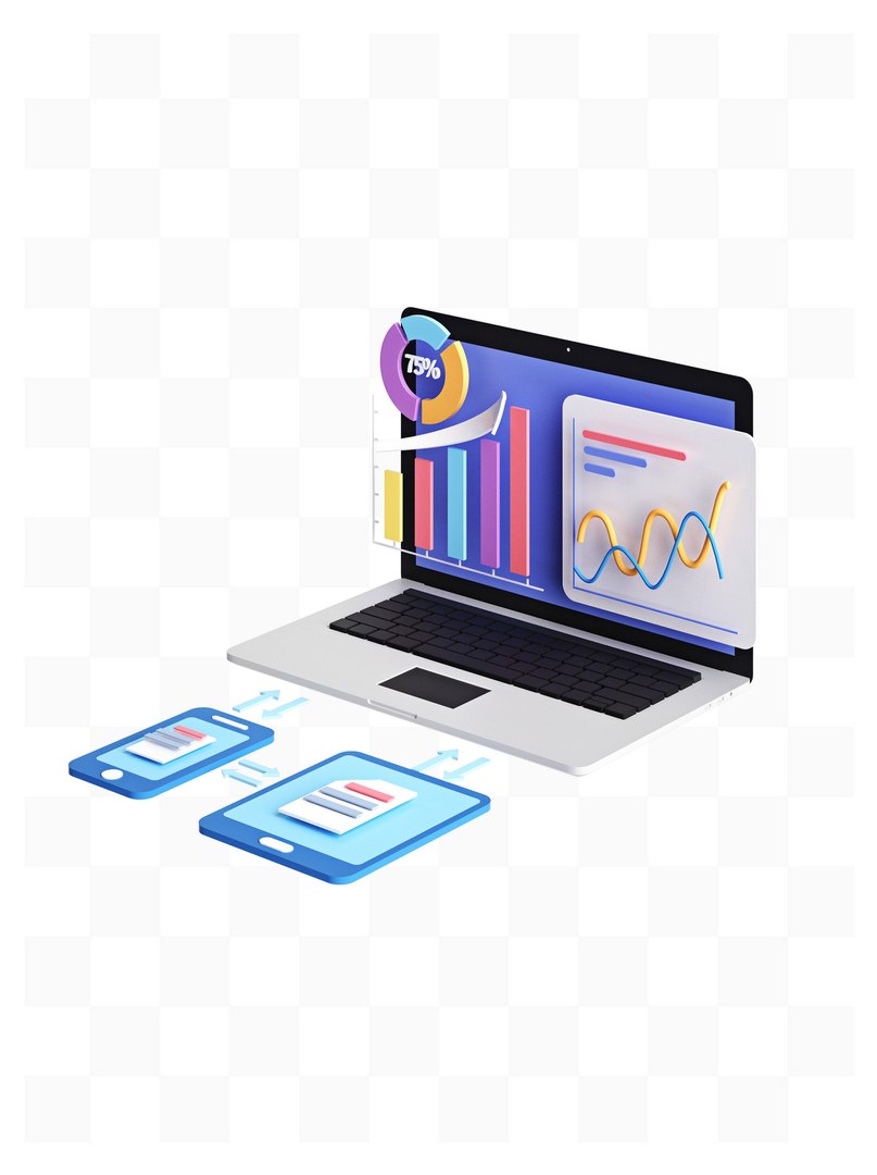 Cartoon computer mobile phone 3D model - TurboSquid 2028774