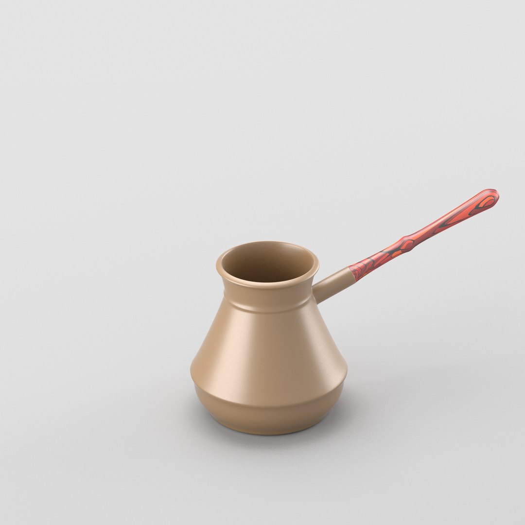 Free Shiny Metal Jezve 3d Model