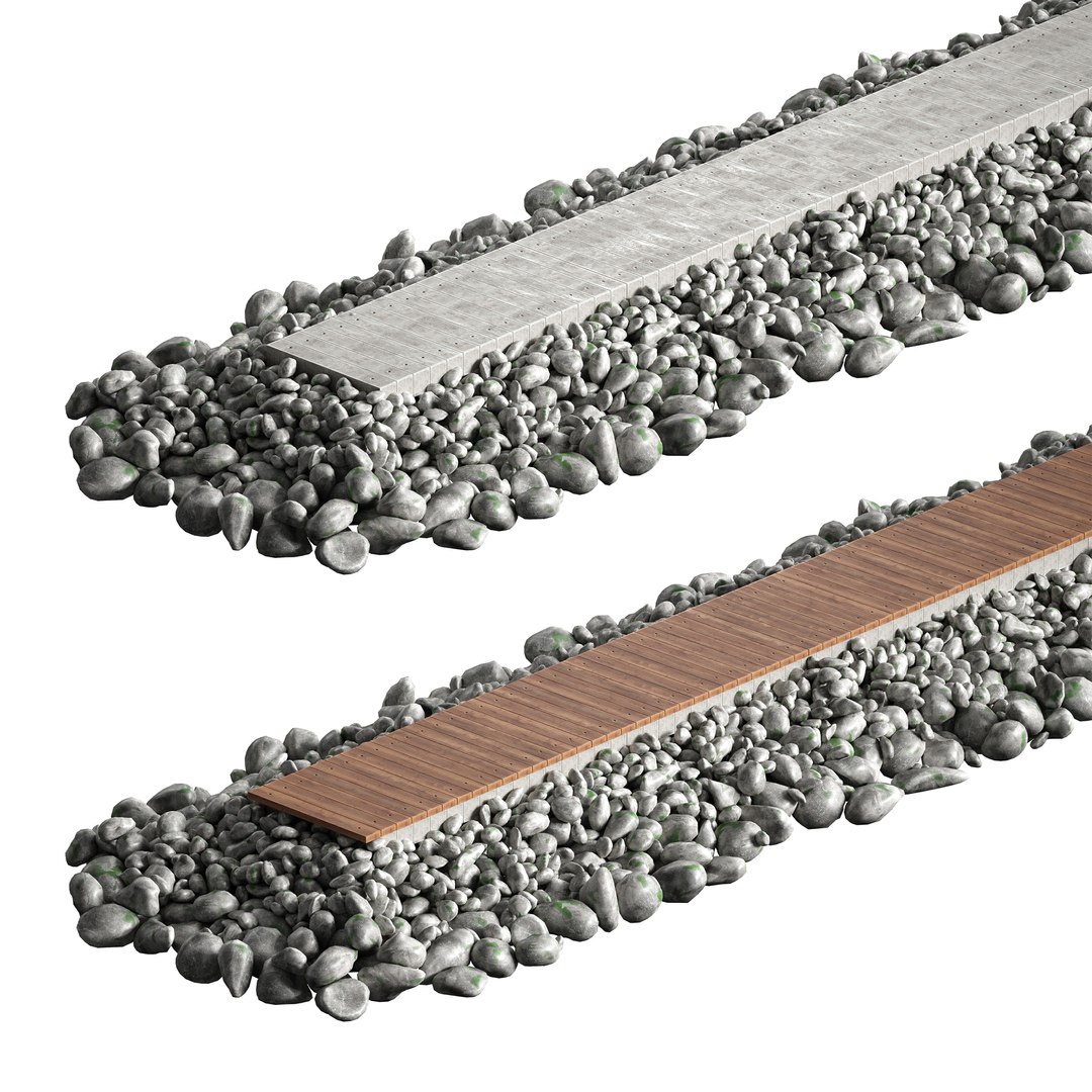 Stone pier 3D model - TurboSquid 2182750